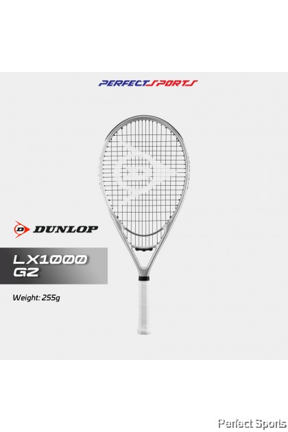 [Free String + Grip +Cover] DUNLOP LX 1000 G2 (255G) TENNIS RACKET