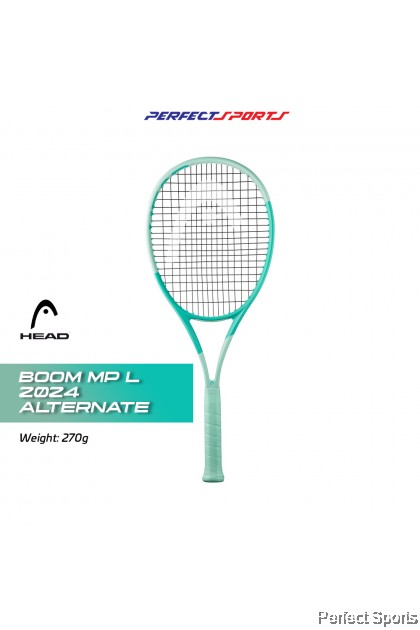 [Free String + Grip] HEAD Boom MP L 2024 Alternate Tennis Racket