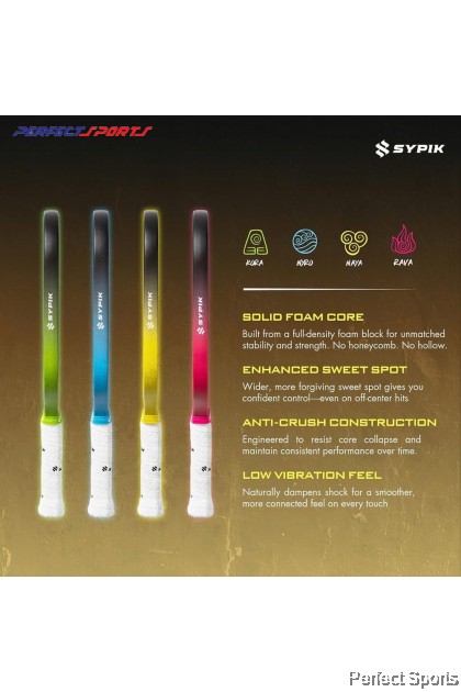 SYPIK AVATAR PRO CARBON FIBER PICKLEBALL PADDLE-16MM